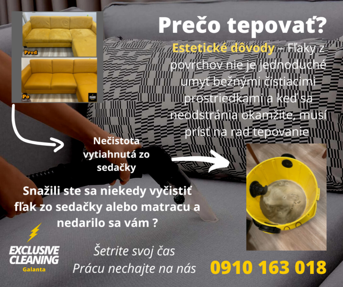 Tepovanie | Upratovacie a Čistiace služby